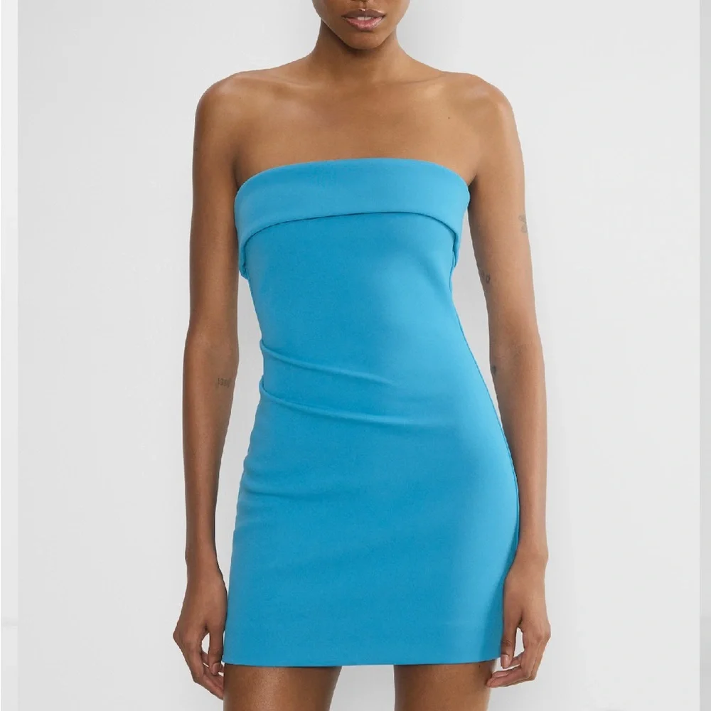 Babaton | Dresses | Babatonfigureknit Eyecatcher Mini Dress | Poshmark